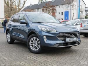Blue Ford Kuga 2022 in Kaunas, with an engine capacity of 2.50 L and mileage of 48 thousand km for 29085 €, photo 3 on AUTOMOTO.COM.LV
