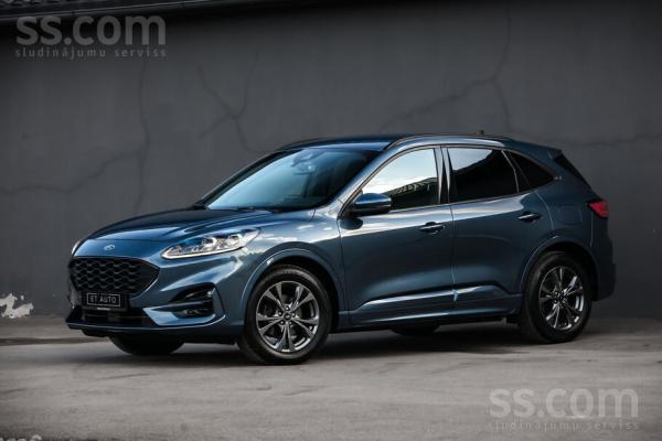 Blue Ford Kuga 2022 in Jelgava, with an engine capacity of 1.50 L and mileage of 178 thousand km for 15000 €, photo 1 on AUTOMOTO.COM.LV