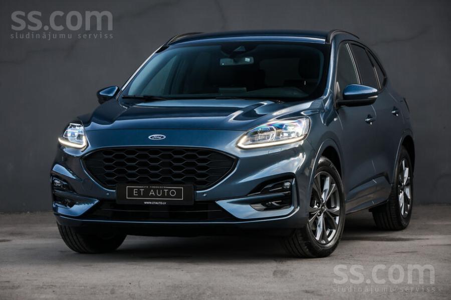 Blue Ford Kuga 2022 in Jelgava, with an engine capacity of 1.50 L and mileage of 178 thousand km for 15000 €, photo 3 on AUTOMOTO.COM.LV