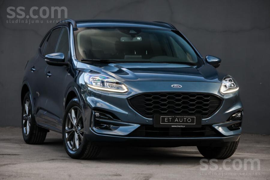 Blue Ford Kuga 2022 in Jelgava, with an engine capacity of 1.50 L and mileage of 178 thousand km for 15000 €, photo 6 on AUTOMOTO.COM.LV