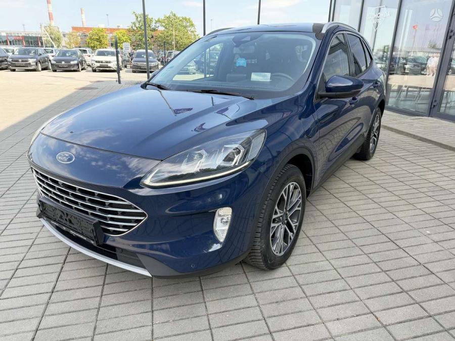 Синий Форд Куга 2022 в Каунас, объемом двигателя 2.49 л и пробегом 209 тыс. км за 15900 €, фото 1 на AUTOMOTO.COM.LV