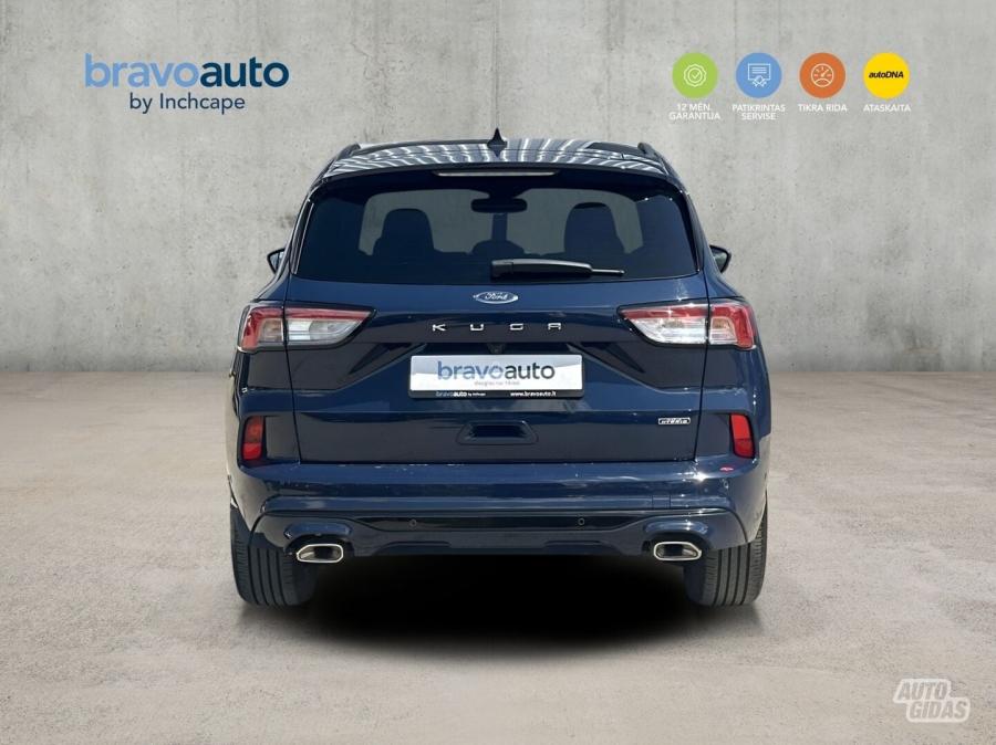 Blue Ford Kuga 2023 in Kaunas, with an engine capacity of 2.50 L and mileage of 47 thousand km for 26271 €, photo 5 on AUTOMOTO.COM.LV