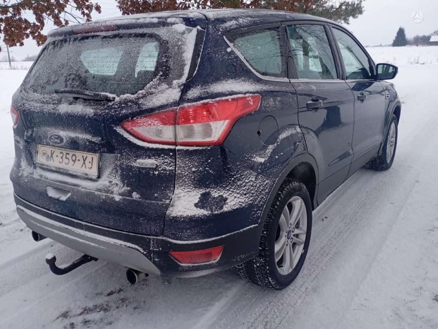 Zils Ford Kuga 2015 Tauragė, ar dzinēja tilpumu 1.50 L un nobraukumu 202 tūkst. km par 5800 €, foto 12 vietnē AUTOMOTO.COM.LV