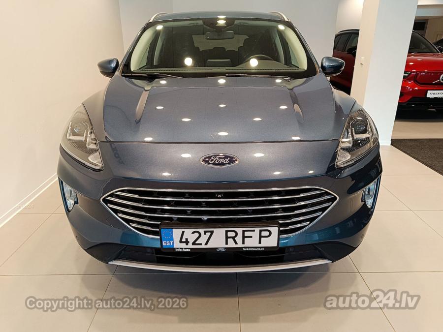 Blue Ford Kuga 2021 in Tallinn, with an engine capacity of 2.50 L and mileage of 100 thousand km for 17990 €, photo 5 on AUTOMOTO.COM.LV