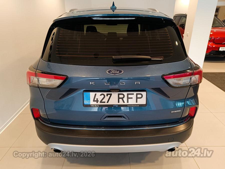 Blue Ford Kuga 2021 in Tallinn, with an engine capacity of 2.50 L and mileage of 100 thousand km for 17990 €, photo 6 on AUTOMOTO.COM.LV