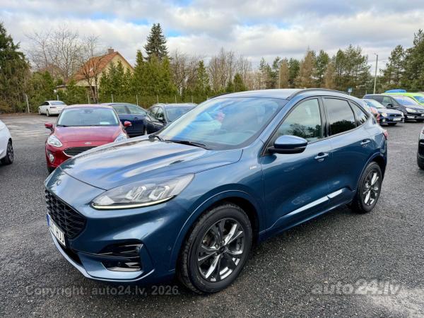Blue Ford Kuga 2022 in Tartu, with an engine capacity of 1.50 L and mileage of 96 thousand km for 22900 €, photo 4 on AUTOMOTO.COM.LV