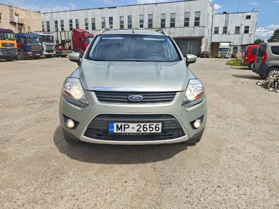 Brown Ford Kuga 2009 in Gulbene, with an engine capacity of 2.00 L and mileage of 291 thousand km for 4450 €, photo 6 on AUTOMOTO.COM.LV