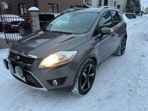 Brūns Ford Kuga 2011 Kauņa, ar dzinēja tilpumu 2.00 L un nobraukumu 298 tūkst. km par 4950 €, foto  vietnē AUTOMOTO.COM.LV