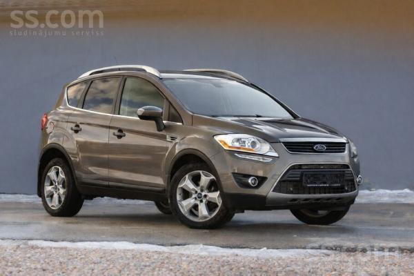 Brown Ford Kuga 2011 in Jelgava, with an engine capacity of 2.00 L and mileage of 236 thousand km for 5500 €, photo 1 on AUTOMOTO.COM.LV