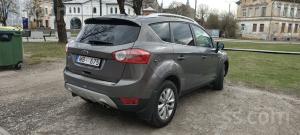 Brown Ford Kuga 2011 in Liepaja, with an engine capacity of 2.00 L and mileage of 189 thousand km for 5500 €, photo 3 on AUTOMOTO.COM.LV