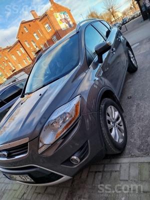 Brown Ford Kuga 2011 in Liepaja, with an engine capacity of 2.00 L and mileage of 189 thousand km for 5500 €, photo 5 on AUTOMOTO.COM.LV