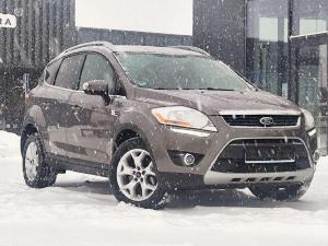 Brown Ford Kuga 2012 in Siauliai, with an engine capacity of 2.00 L and mileage of 258 thousand km for 5900 €, photo  on AUTOMOTO.COM.LV