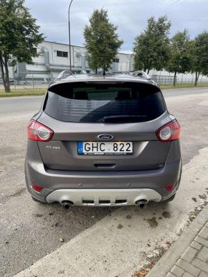 Brown Ford Kuga 2012 in Klaipeda, with an engine capacity of 2.00 L and mileage of 175 thousand km for 6000 €, photo 7 on AUTOMOTO.COM.LV