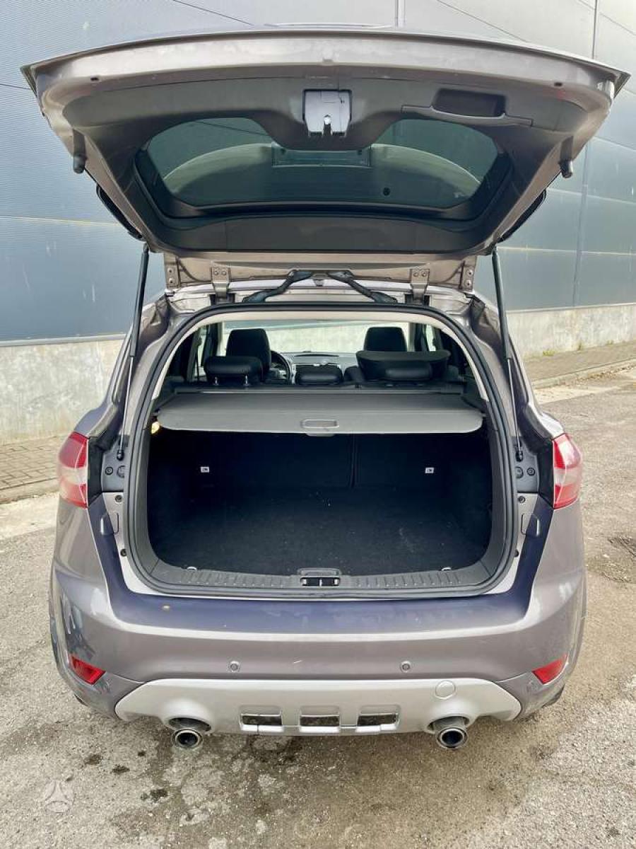 Brown Ford Kuga 2012 in Klaipeda, with an engine capacity of 2.00 L and mileage of 175 thousand km for 6000 €, photo 11 on AUTOMOTO.COM.LV