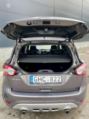 Brown Ford Kuga 2012 in Klaipeda, with an engine capacity of 2.00 L and mileage of 175 thousand km for 6000 €, photo 12 on AUTOMOTO.COM.LV