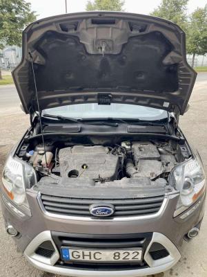 Brown Ford Kuga 2012 in Klaipeda, with an engine capacity of 2.00 L and mileage of 175 thousand km for 6000 €, photo 14 on AUTOMOTO.COM.LV