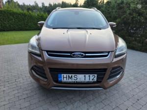 Brown Ford Kuga 2014 in Utena, with an engine capacity of 2.00 L and mileage of 238 thousand km for 4900 €, photo 11 on AUTOMOTO.COM.LV