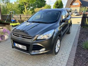 Brūns Ford Kuga 2014 Viļņa, ar dzinēja tilpumu 2.00 L un nobraukumu 227 tūkst. km par 7200 €, foto  vietnē AUTOMOTO.COM.LV