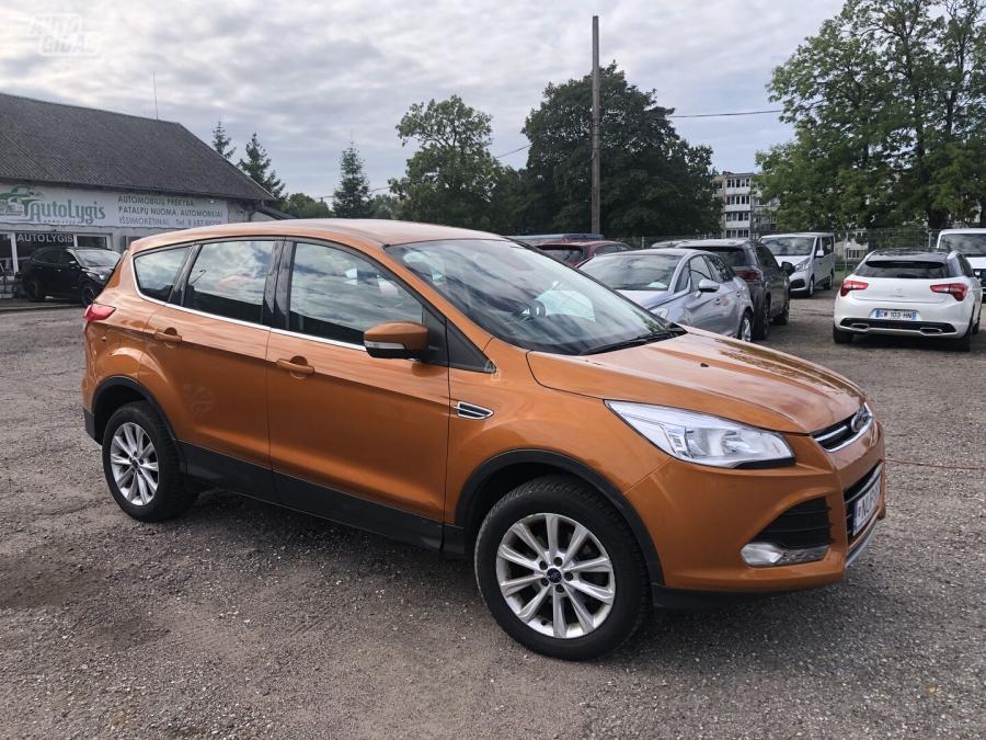 Brown Ford Kuga 2016 in Klaipeda, with an engine capacity of 1.50 L and mileage of 216 thousand km for 6500 €, photo 3 on AUTOMOTO.COM.LV