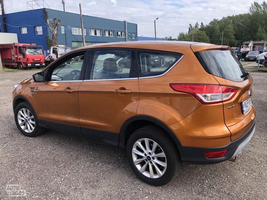 Brown Ford Kuga 2016 in Klaipeda, with an engine capacity of 1.50 L and mileage of 216 thousand km for 6500 €, photo 5 on AUTOMOTO.COM.LV