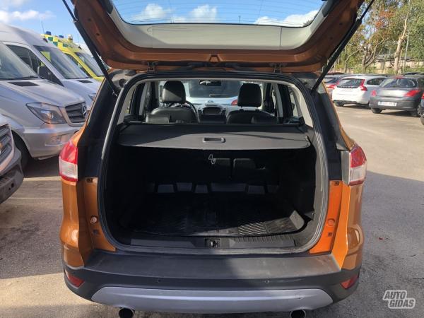 Brown Ford Kuga 2016 in Klaipeda, with an engine capacity of 1.50 L and mileage of 216 thousand km for 6500 €, photo 11 on AUTOMOTO.COM.LV
