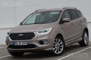 Brown Ford Kuga 2018 in Riga, with an engine capacity of 2.00 L and mileage of 199 thousand km for 12700 €, photo 5 on AUTOMOTO.COM.LV