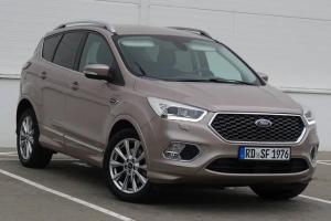 Brown Ford Kuga 2018 in Riga, with an engine capacity of 2.00 L and mileage of 199 thousand km for 11970 €, photo 3 on AUTOMOTO.COM.LV