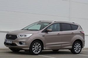 Brown Ford Kuga 2018 in Riga, with an engine capacity of 2.00 L and mileage of 199 thousand km for 11970 €, photo 6 on AUTOMOTO.COM.LV