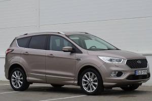 Brown Ford Kuga 2018 in Riga, with an engine capacity of 2.00 L and mileage of 199 thousand km for 11970 €, photo 15 on AUTOMOTO.COM.LV