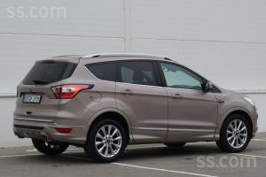 Brown Ford Kuga 2018 in Riga, with an engine capacity of 2.00 L and mileage of 199 thousand km for 10970 €, photo 13 on AUTOMOTO.COM.LV