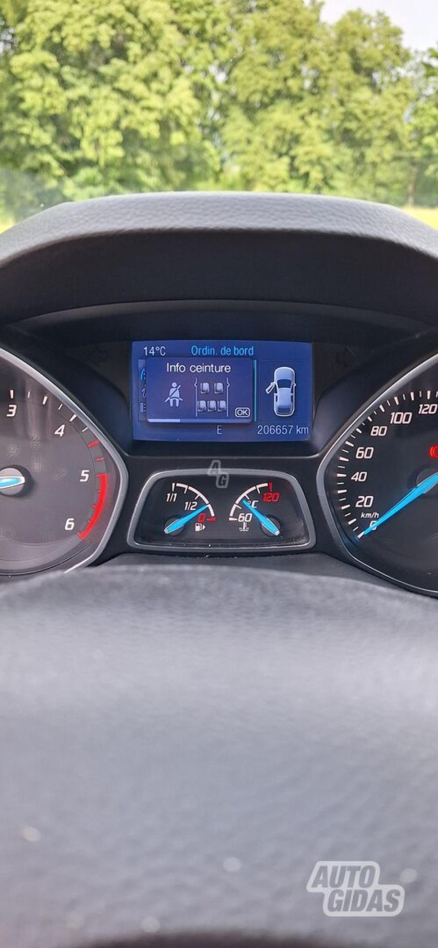 Ford Kuga 2013 Jurbarkas, ar dzinēja tilpumu 2.00 L un nobraukumu 206 tūkst. km par 5900 €, foto 12 vietnē AUTOMOTO.COM.LV