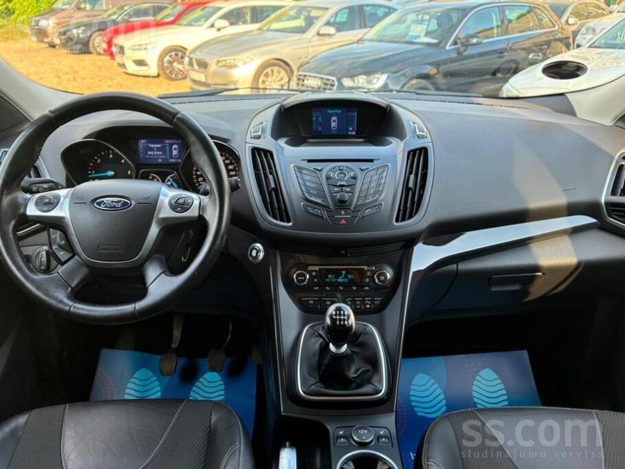 Ford Kuga 2015 Kuldīga, ar dzinēja tilpumu 2.00 L un nobraukumu 260 tūkst. km par 8690 €, foto 16 vietnē AUTOMOTO.COM.LV
