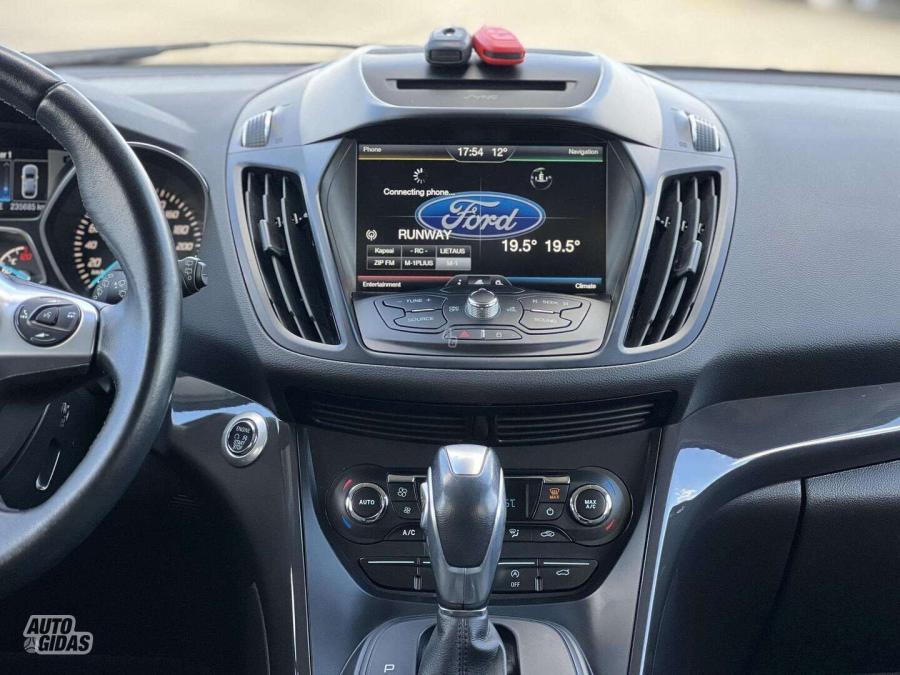 Ford Kuga 2016 Marijampole, ar dzinēja tilpumu 2.00 L un nobraukumu 236 tūkst. km par 9950 €, foto 31 vietnē AUTOMOTO.COM.LV