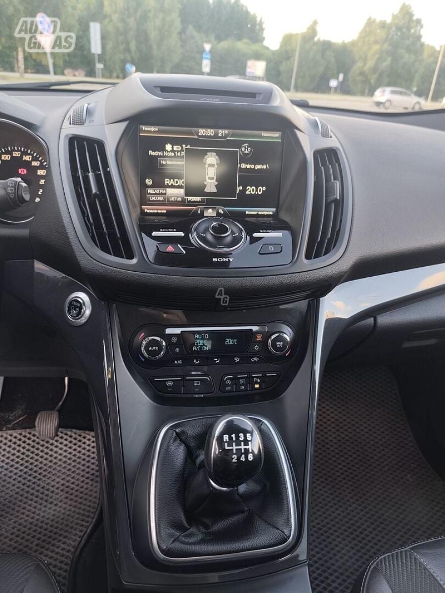 Ford Kuga 2016 in Klaipeda, with an engine capacity of 1.50 L and mileage of 143 thousand km for 11555 €, photo 9 on AUTOMOTO.COM.LV