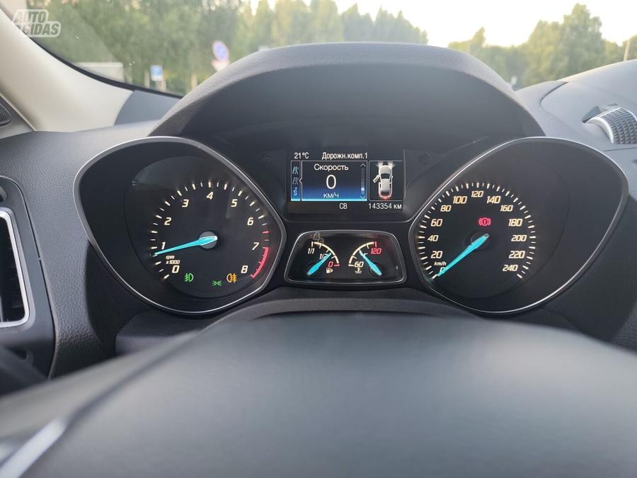 Ford Kuga 2016 in Klaipeda, with an engine capacity of 1.50 L and mileage of 143 thousand km for 11555 €, photo 10 on AUTOMOTO.COM.LV