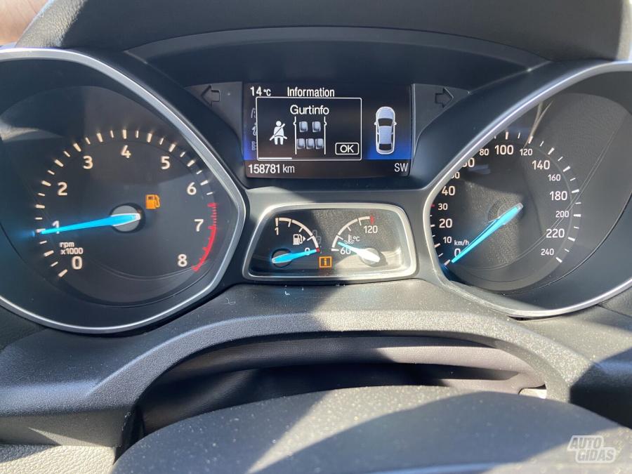 Ford Kuga 2017 Kelmė, ar dzinēja tilpumu 1.50 L un nobraukumu 159 tūkst. km par 8200 €, foto 20 vietnē AUTOMOTO.COM.LV