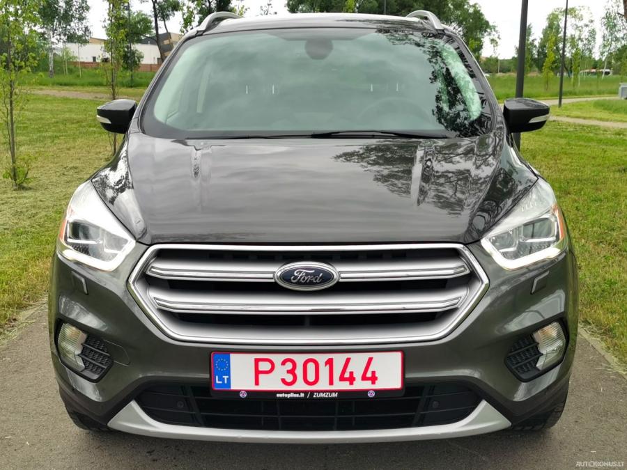 Ford Kuga 2017 Ukmergė, ar dzinēja tilpumu 1.50 L un nobraukumu 142 tūkst. km par 9400 €, foto 1 vietnē AUTOMOTO.COM.LV