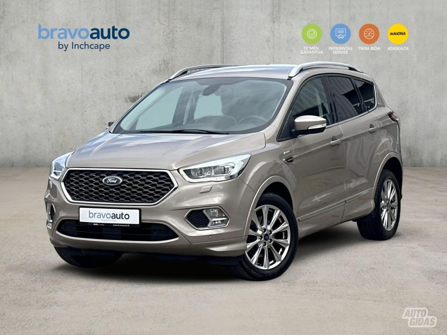 Ford Kuga 2017 in Kaunas, with an engine capacity of 1.50 L and mileage of 137 thousand km for 14999 €, photo 1 on AUTOMOTO.COM.LV
