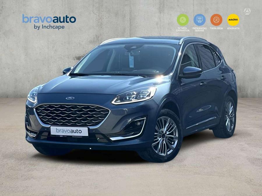 Ford Kuga 2021 in Kaunas, with an engine capacity of 2.50 L and mileage of 88 thousand km for 24771 €, photo 1 on AUTOMOTO.COM.LV