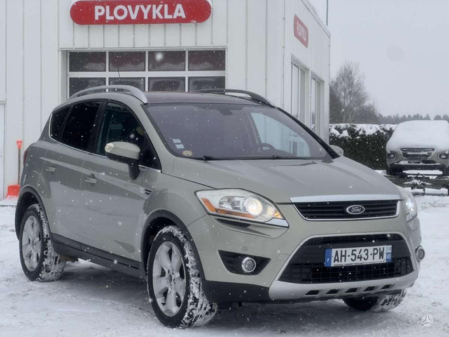 Zaļš Ford Kuga 2008 Tauragė, ar dzinēja tilpumu 2.00 L un nobraukumu 230 tūkst. km par 4300 €, foto 2 vietnē AUTOMOTO.COM.LV