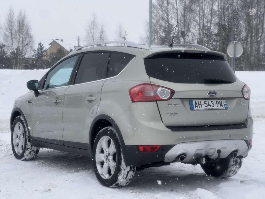 Zaļš Ford Kuga 2008 Tauragė, ar dzinēja tilpumu 2.00 L un nobraukumu 230 tūkst. km par 4300 €, foto 7 vietnē AUTOMOTO.COM.LV