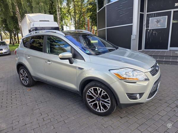Ford Kuga 2009 Marijampole vietnē Zaļš Ford Kuga 2009 Marijampole, ar dzinēja tilpumu 2.50 L un nobraukumu 286 tūkst. km par 4500 €, foto 3 vietnē AUTOMOTO.COM.LV
