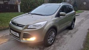 Green Ford Kuga 2013 in Siauliai, with an engine capacity of 2.00 L and mileage of 123 thousand km for 2998 €, photo  on AUTOMOTO.COM.LV