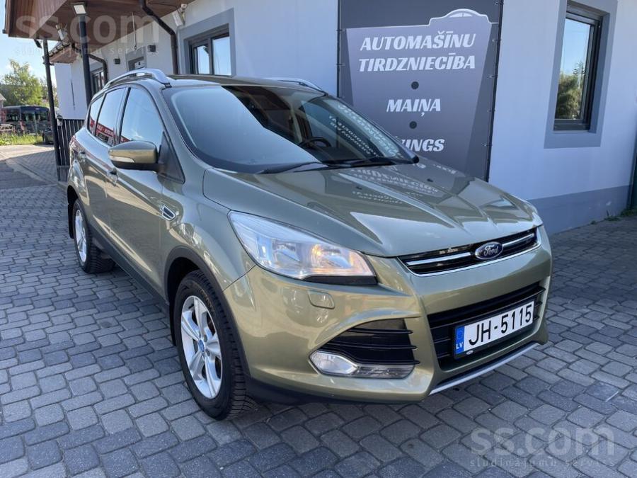 Zaļš Ford Kuga 2013 Talsi, ar dzinēja tilpumu 1.60 L un nobraukumu 177 tūkst. km par 7800 €, foto 1 vietnē AUTOMOTO.COM.LV