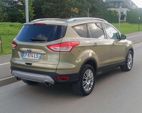 Green Ford Kuga 2013 in Taurage, with an engine capacity of 1.60 L and mileage of 210 thousand km for 6200 €, photo 6 on AUTOMOTO.COM.LV
