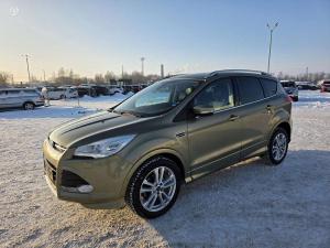 Green Ford Kuga 2014 in Marijampole, with an engine capacity of 1.60 L and mileage of 111 thousand km for 7290 €, photo 2 on AUTOMOTO.COM.LV