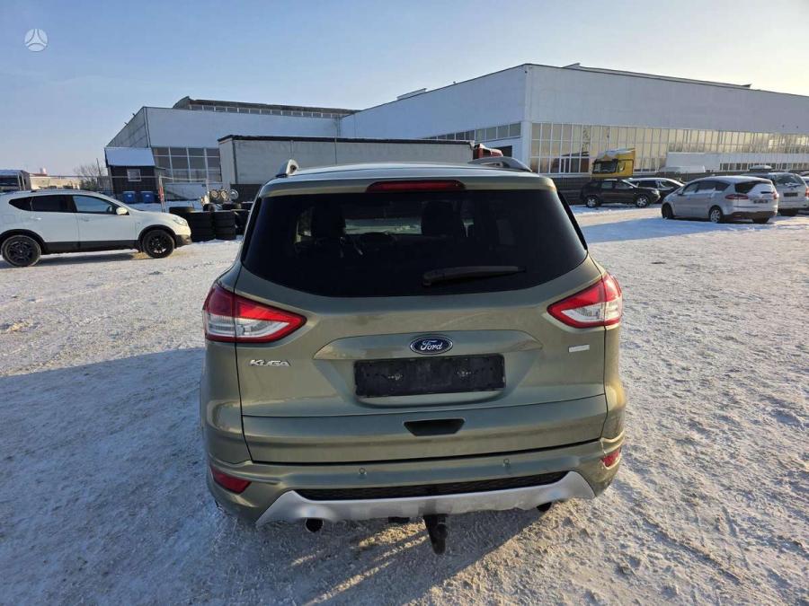 Green Ford Kuga 2014 in Marijampole, with an engine capacity of 1.60 L and mileage of 111 thousand km for 7290 €, photo 7 on AUTOMOTO.COM.LV