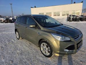 Green Ford Kuga 2014 in Marijampole, with an engine capacity of 1.60 L and mileage of 111 thousand km for 7290 €, photo 13 on AUTOMOTO.COM.LV