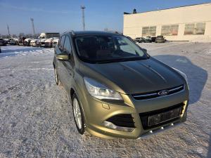 Green Ford Kuga 2014 in Marijampole, with an engine capacity of 1.60 L and mileage of 111 thousand km for 7290 €, photo 14 on AUTOMOTO.COM.LV