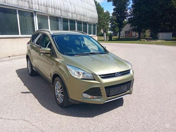 Zaļš Ford Kuga 2014 Alīta, ar dzinēja tilpumu 2.00 L un nobraukumu 238 tūkst. km par 7900 €, foto 4 vietnē AUTOMOTO.COM.LV